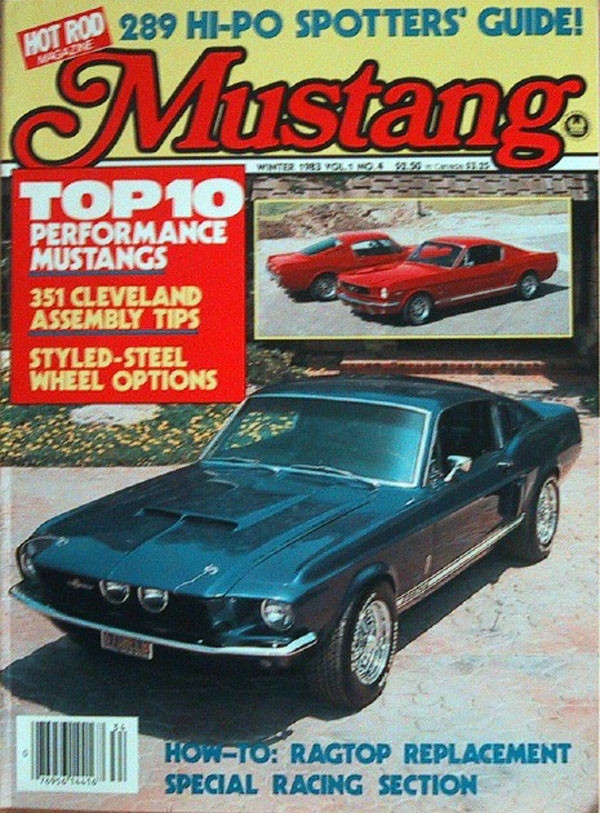 MUSTANG by HOT ROD 1983 WINTER - GT350R, DRAG PONIES - MUSTANG BY HOT ROD - JIM'S MEGA MAGAZINES